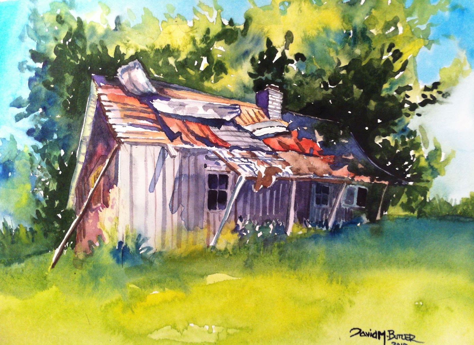 David Butler Art: Highway 64 Hideout