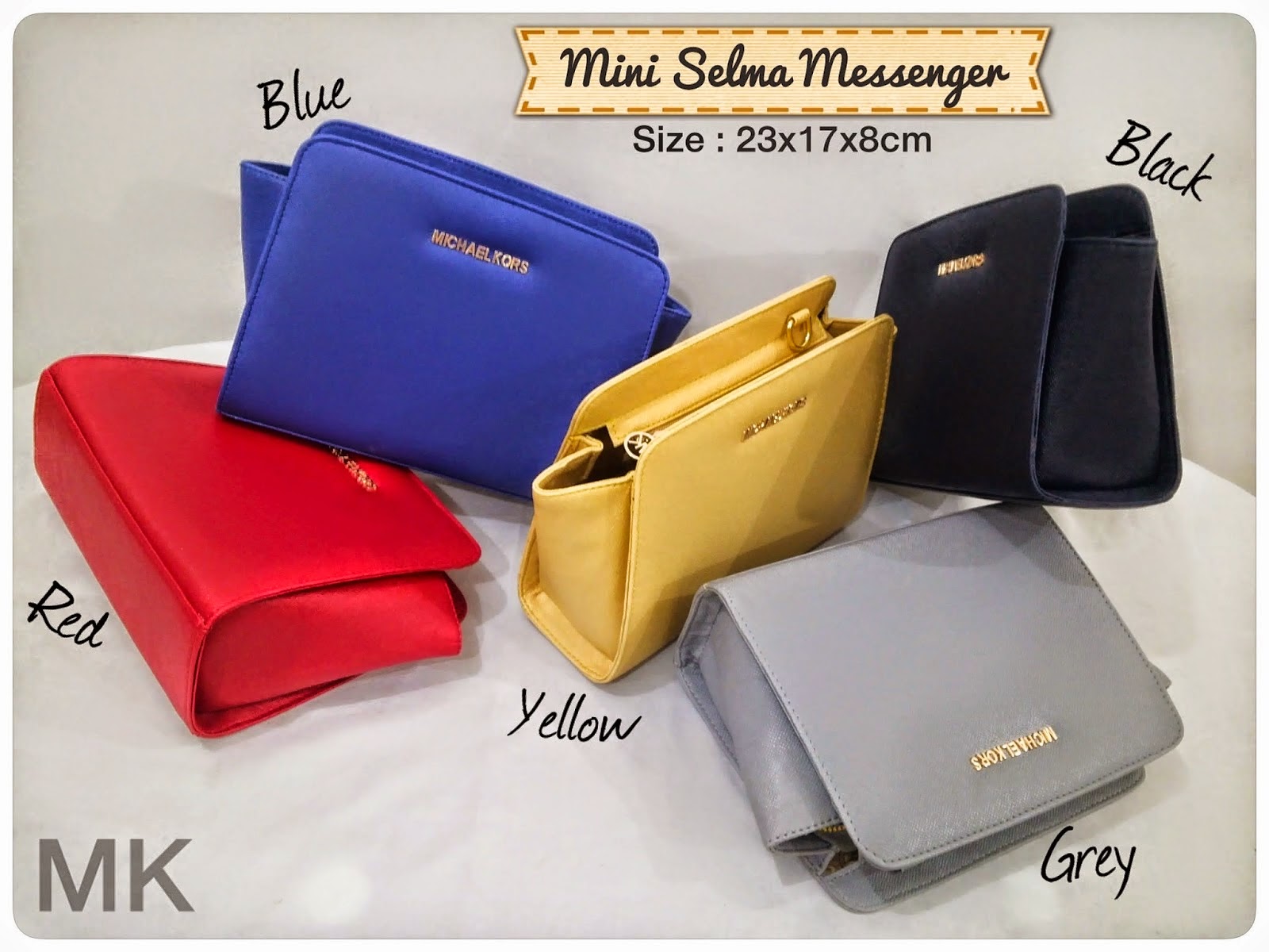 Sarae Butik: Tas Michael Kors (MK) Mini Selma Messenger