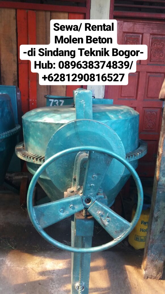 Project Sindang Teknik : SEWA / RENTAL MOLEN BETON (Alat Cor) Cibinong ...