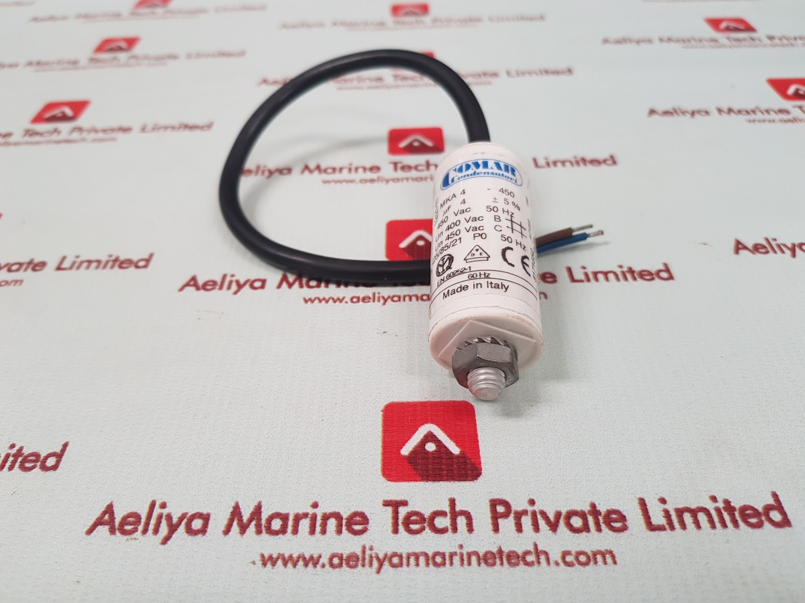 COMAR CONDENSATORI MKA 4 MOTOR CAPACITOR - Aeliya Marine