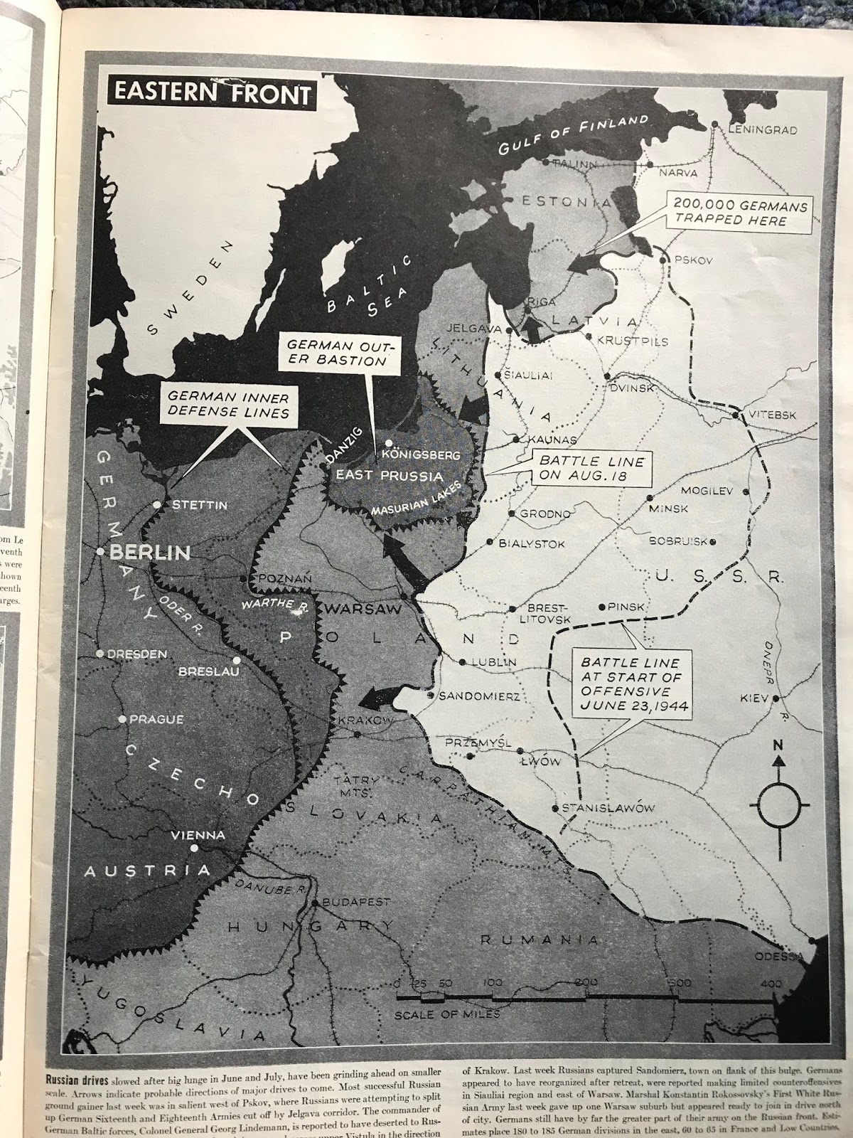 Map of the Week: The Battle for Germany, 1944
