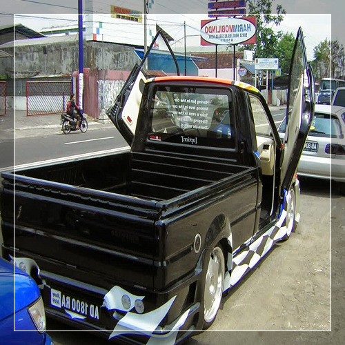 15 gambar modifikasi mobil pick up mega carry 1 5 grand max futura ...