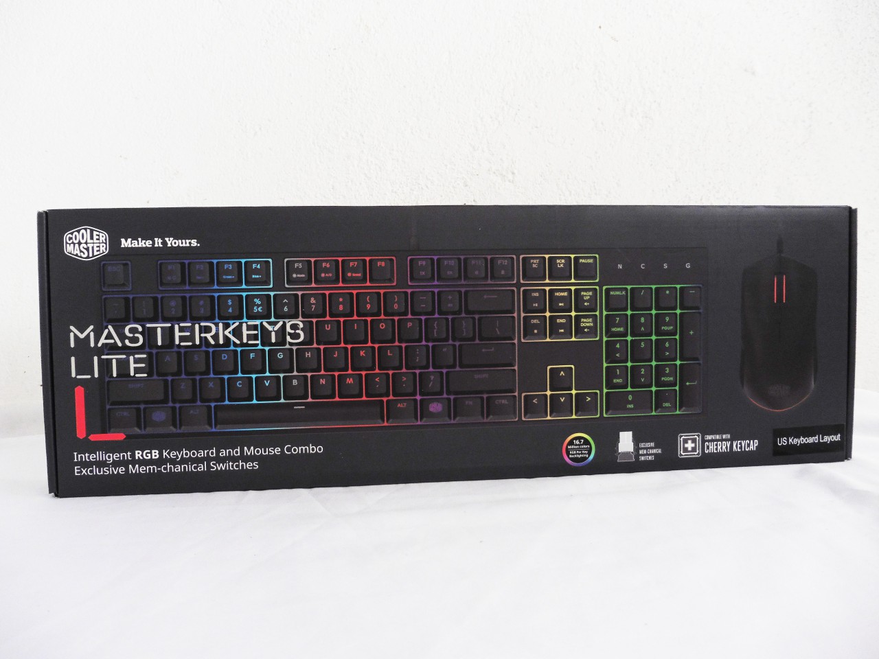 Unboxing & Review: Cooler Master MasterKeys Lite L Keyboard Mouse Combo