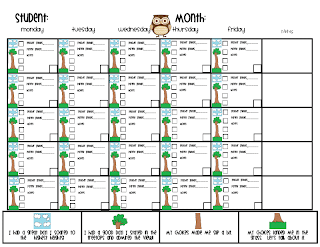 The Go To Teacher: Addition to Owl Behavior Chart