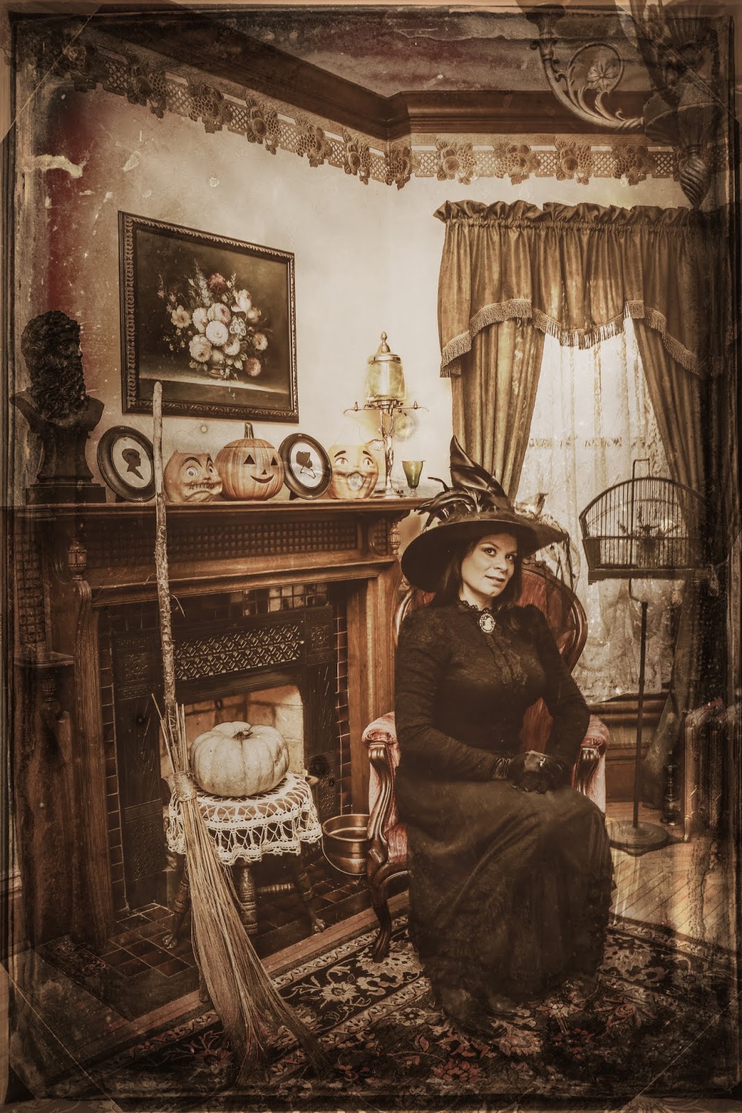 Victorian Era Witch Art Madame Talbot's Victorian Lowbrow - Victorian ...