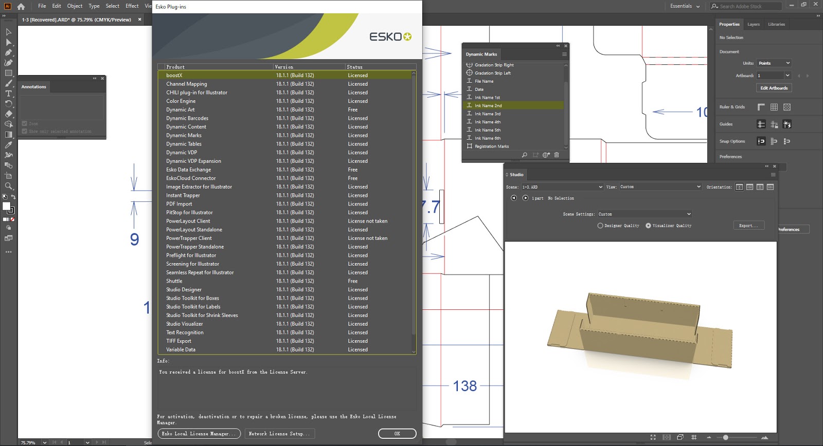 Software Solution: ESKO Studio 18.1.1 , Studio Toolkit 20.0.1 crack , Studio 20.0 / Studio 20.0. ...