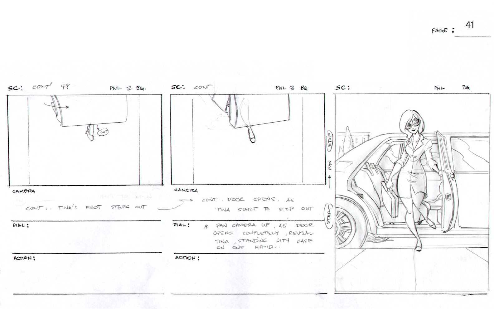 Story board work by Golden Street Animation: These are examples of the ...