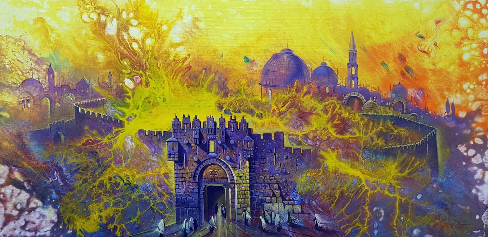 ART LEVIN ATELIER, INC.: The Vibe of Alex Levin's Jewish Paintings