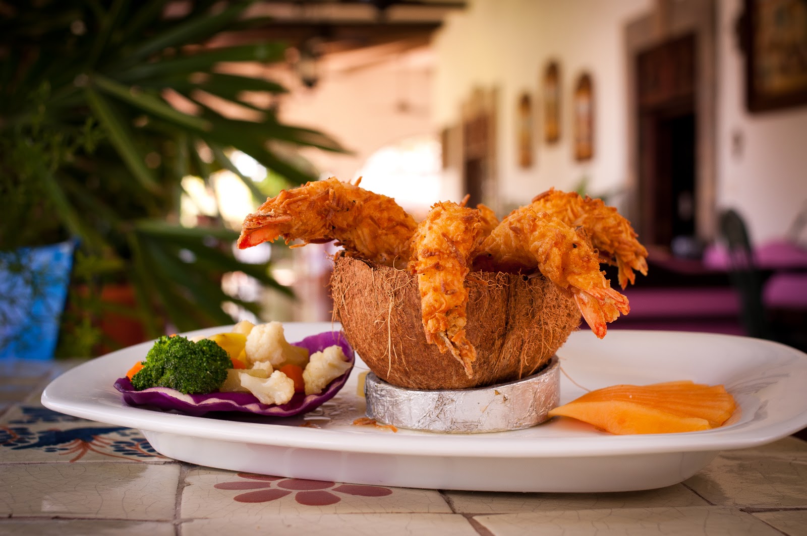 RESTAURANTES COZUMEL: RECETA CAMARONES AL COCO