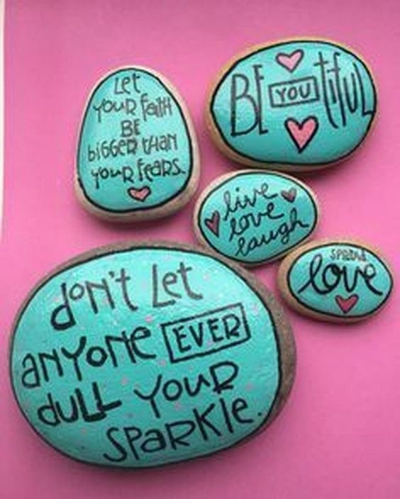 22 Inspiring Painted Rocks Quotes Could Be Costing to More Than You ...
