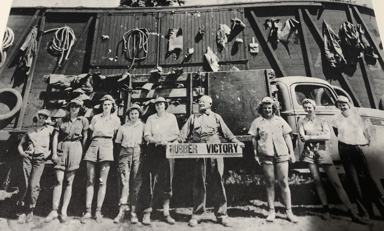 Just A Car Guy: Steam era freight cars included the rubber recycling ...