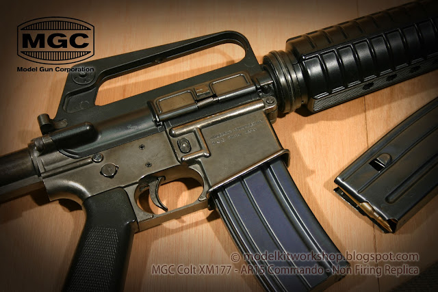 MODELKIT WORKSHOP: NON FIRING REPLICA (Metal) : MGC Colt XM 177 - AR15 Commando