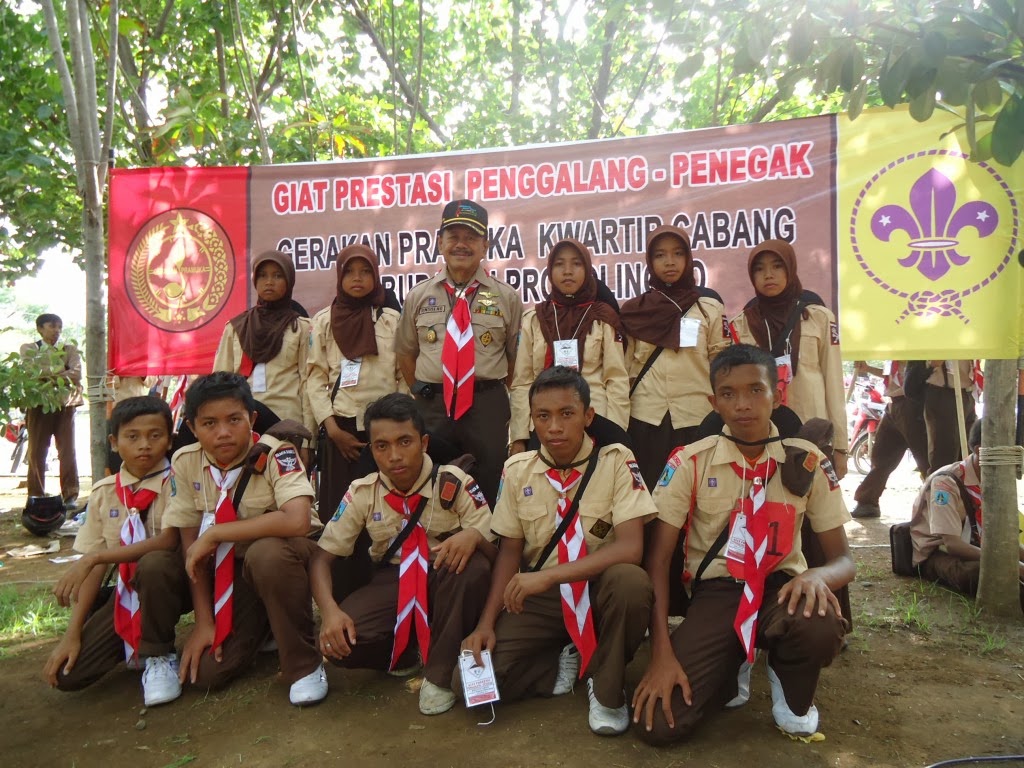 Anggota Ekstra Pramuka Tahun Ajaran 2013/2014 ~ MTS WALISONGO 1 MARON