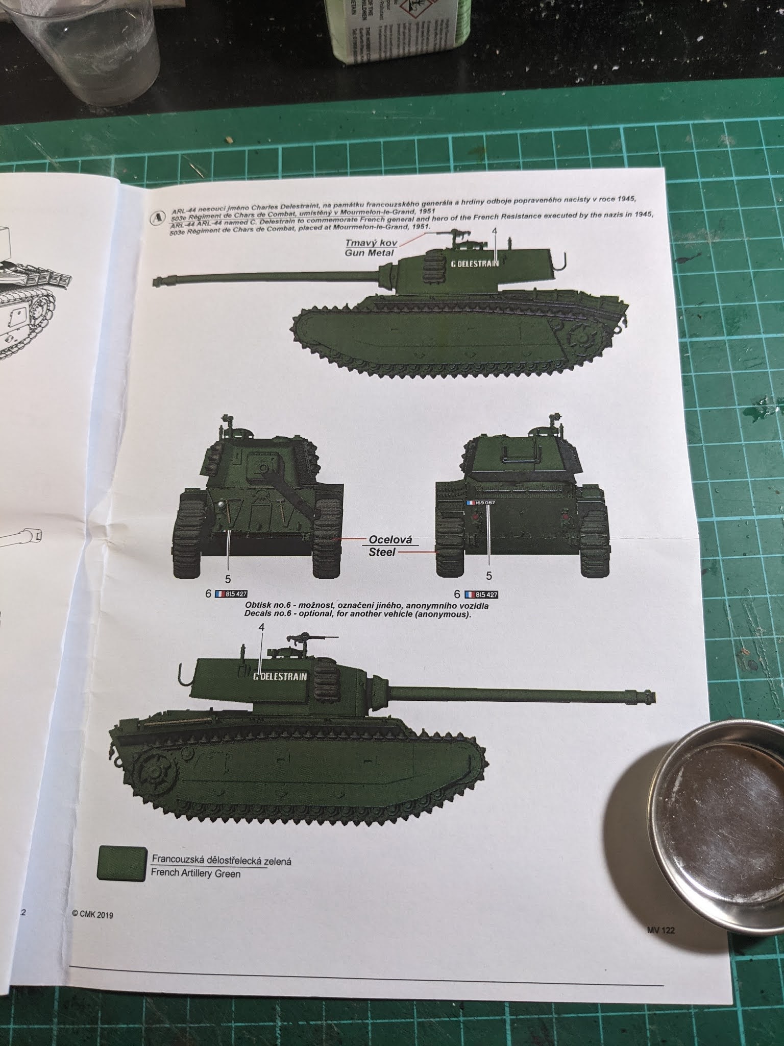 ARL-44 'The Last French Heavy Tank' - French Fancy II GB - Britmodeller.com
