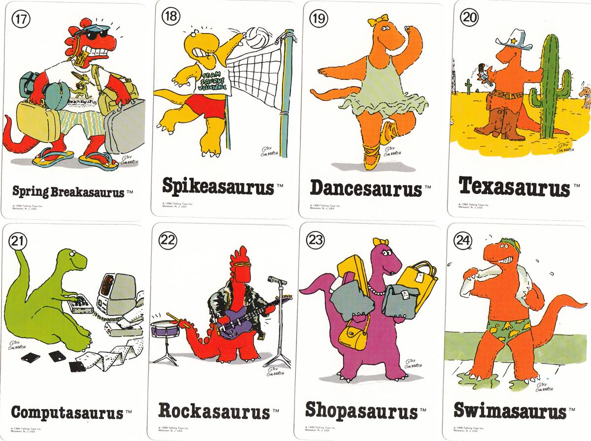 Barajas y Naipes: The Saurus Gang