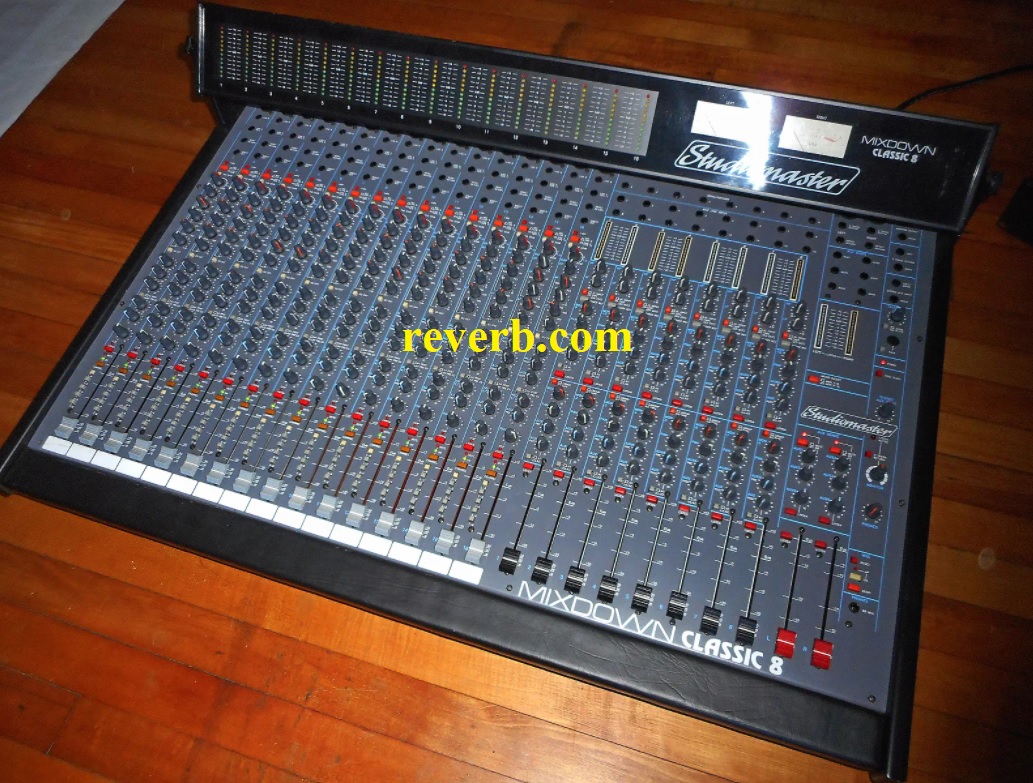 TONE CONTROL STUDIOMASTER MIXDOWN CLASSIC 8 - AUDIO SCHEMATICS ...