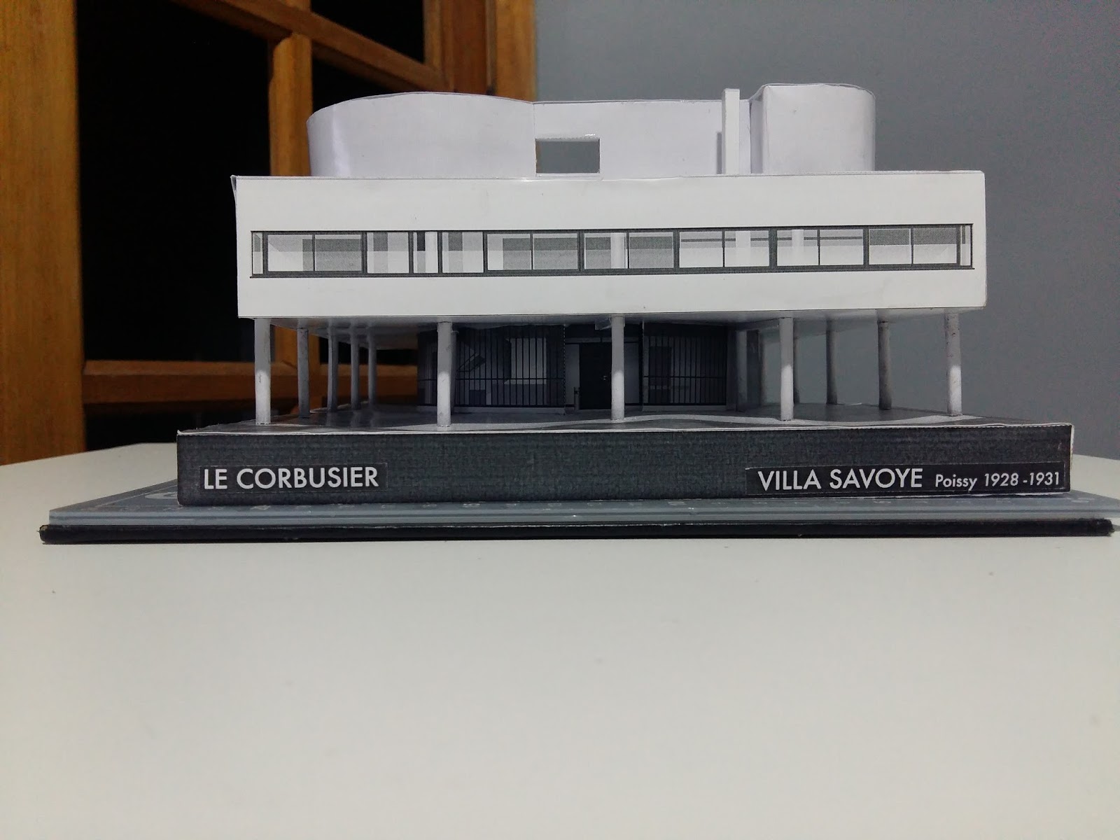 BLOG DO VÉIO ARTE EM PAPEL - PAPER MODEL E PAPER CRAFT: Villa Savoye ...