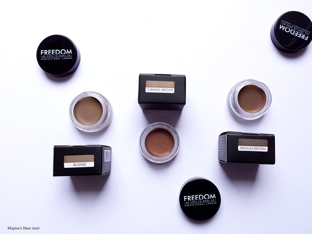 Lifestye blog: Freedom Makeup Pro HD Brow paleta / Brow pomade & Pro ...