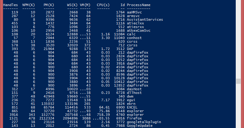 vGeek: Format table color style odd even rows Powershell