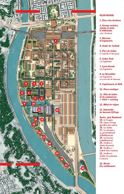 Urban Networks: Lyon Confluence, el patito feo se transforma en cisne.