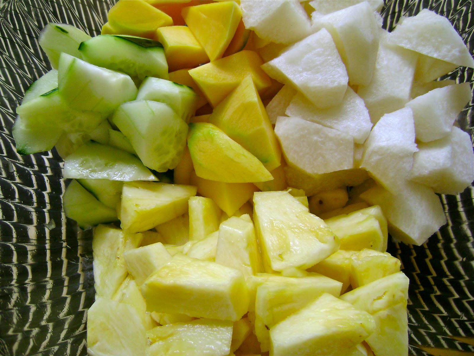 Savories and Sweets by Keyna: Ipoh Spicy Fruits Salad ( Rojak)