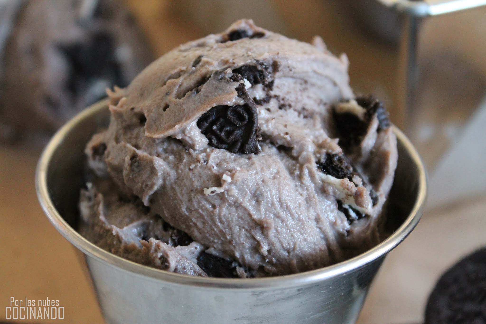 Por las nubes cocinando: Helado de galletas Oreo