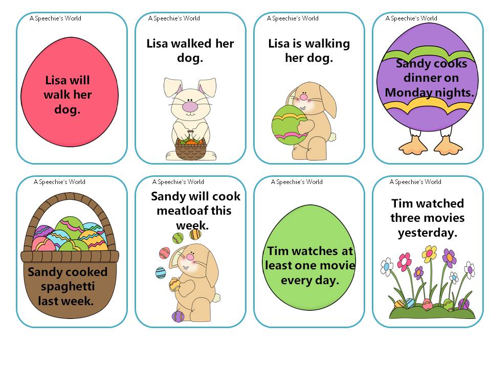 A Speechie's World: Hopping Verb Tenses