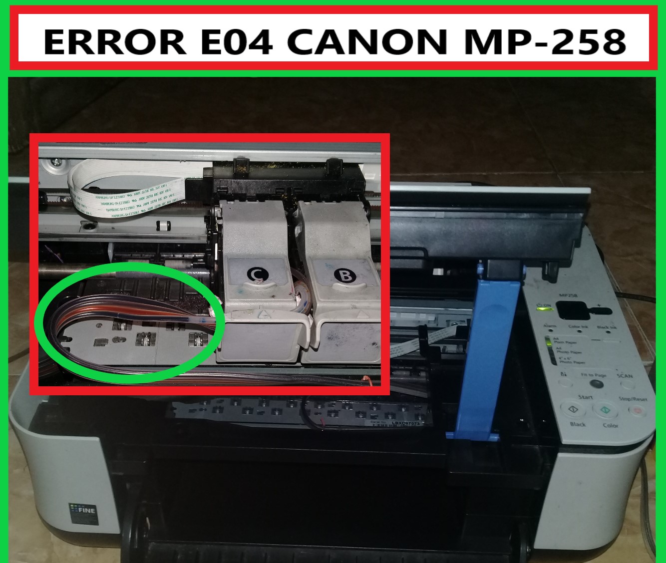Cara Memperbaiki Error E04 Canon MP287 MP285 Printer Infus cara-memperbaiki-error-e04-canon-mp287-mp285-printer-infus