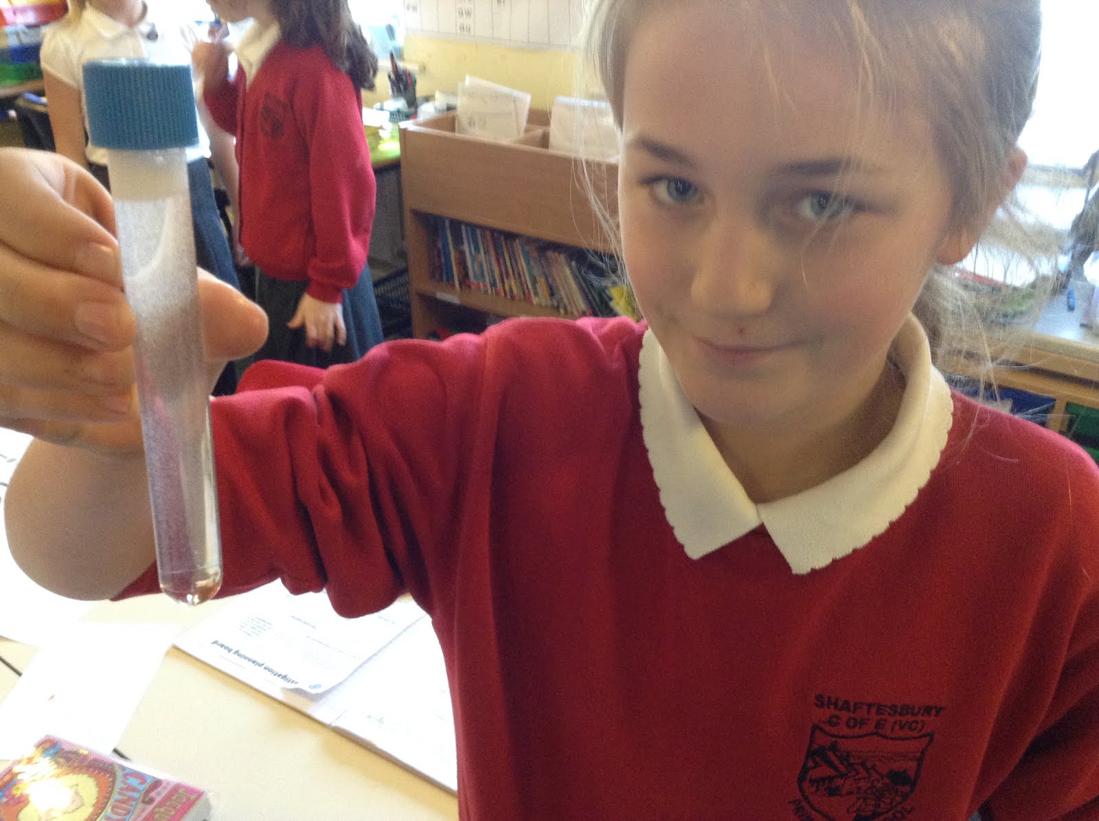 SPS Year 5: Science - making a jelly solution