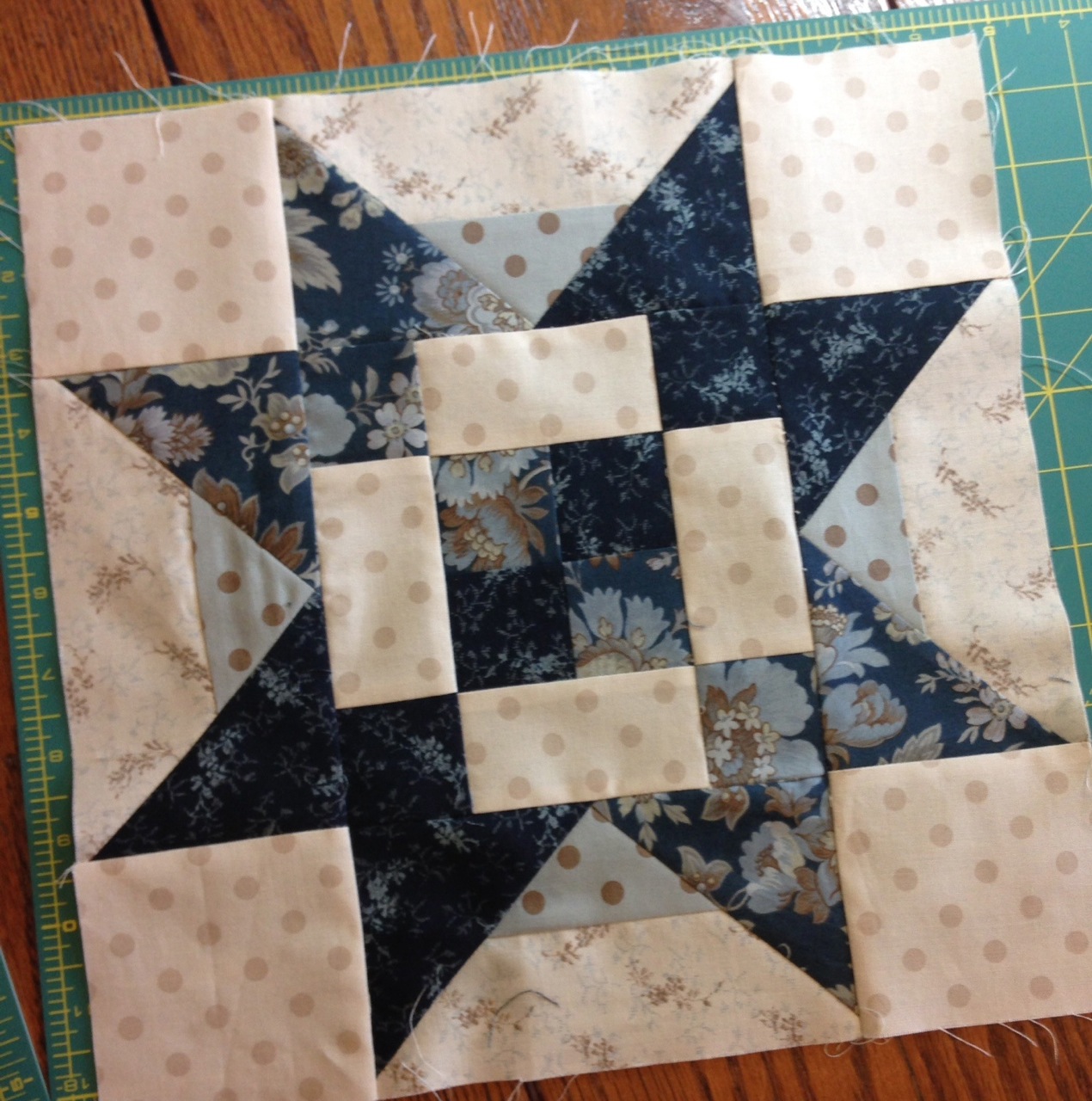 The Old Fashioned Baby Sewing Room: Quilt Block 11 - Done