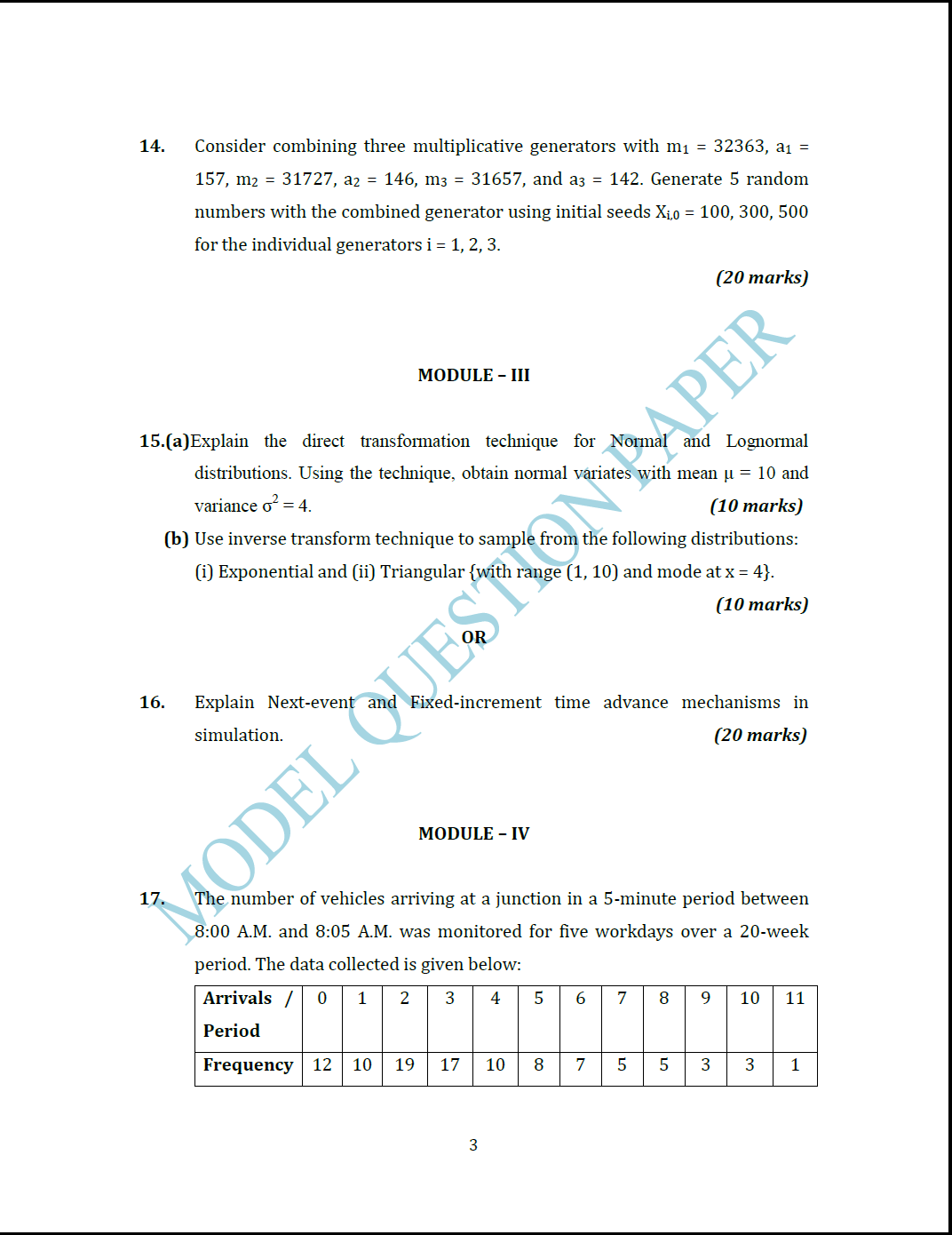 Kerala University B Tech System Simulation ( N ) 2016 Question Paper ...