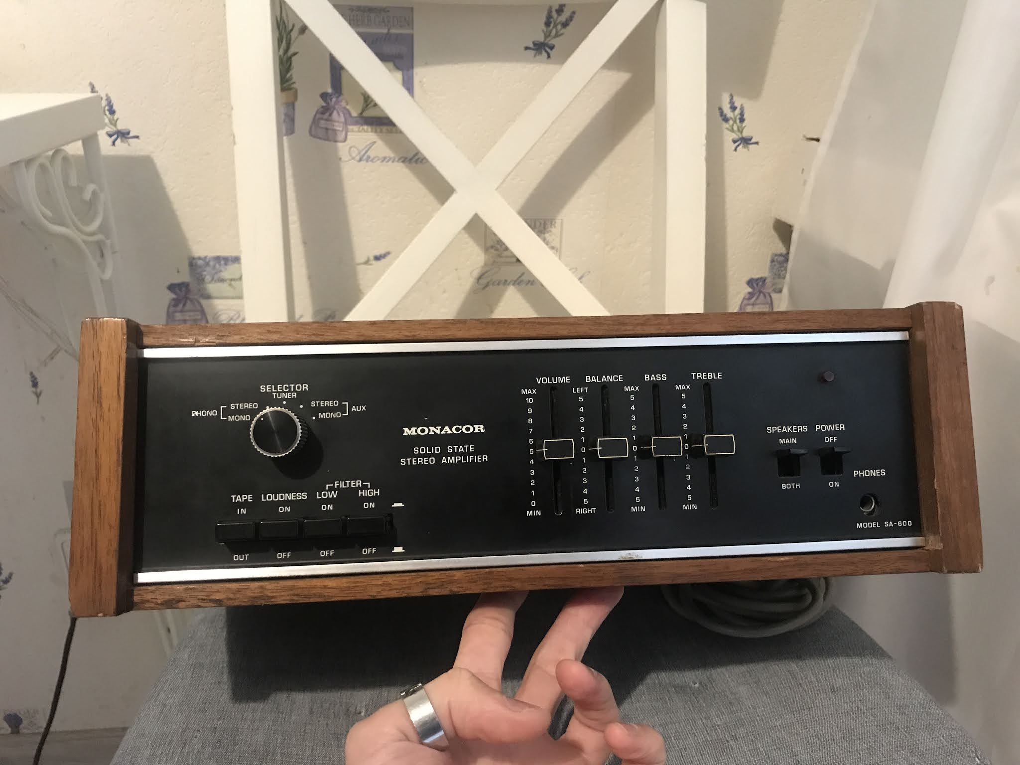 Infrequent Sound [sex.tex] technology: Monacor SA-600 Solid State ...