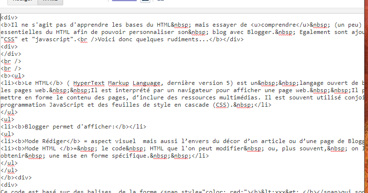ABC: BLOG & BLOGGER: Blogger et HTML / CSS /Javascript pour débutants