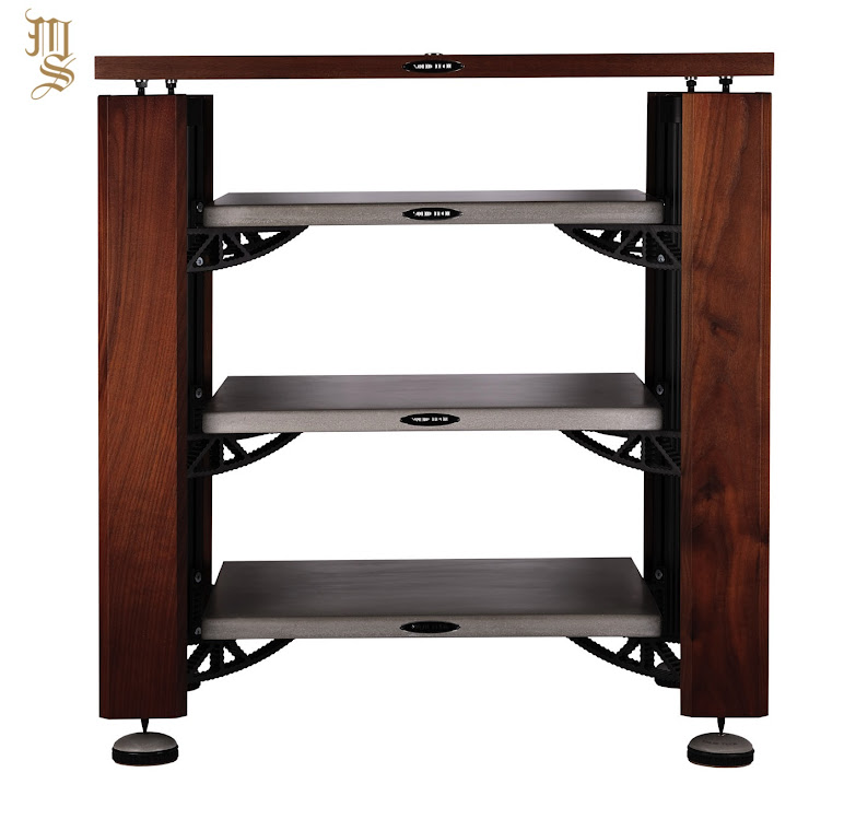 NEW SOLID TECH HYBRID WOOD AUDIO RACK – M & S | Ultimate High-Fidelity
