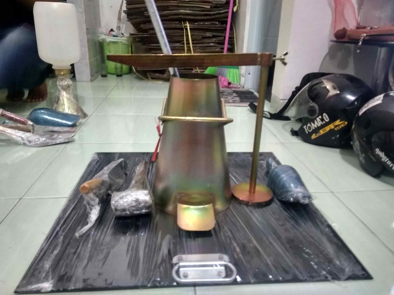 Jual Alat Slump Test Beton Surabaya - Supplier Alat Teknik Sipil