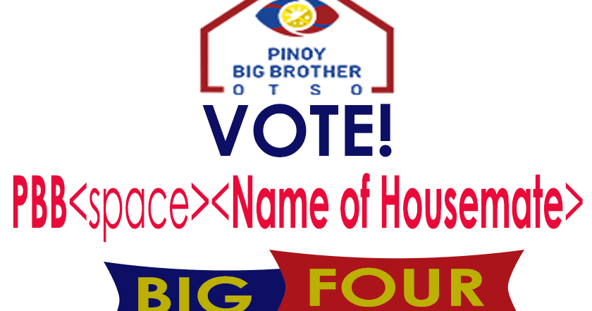 How to Vote PBB Otso Via Text 2019