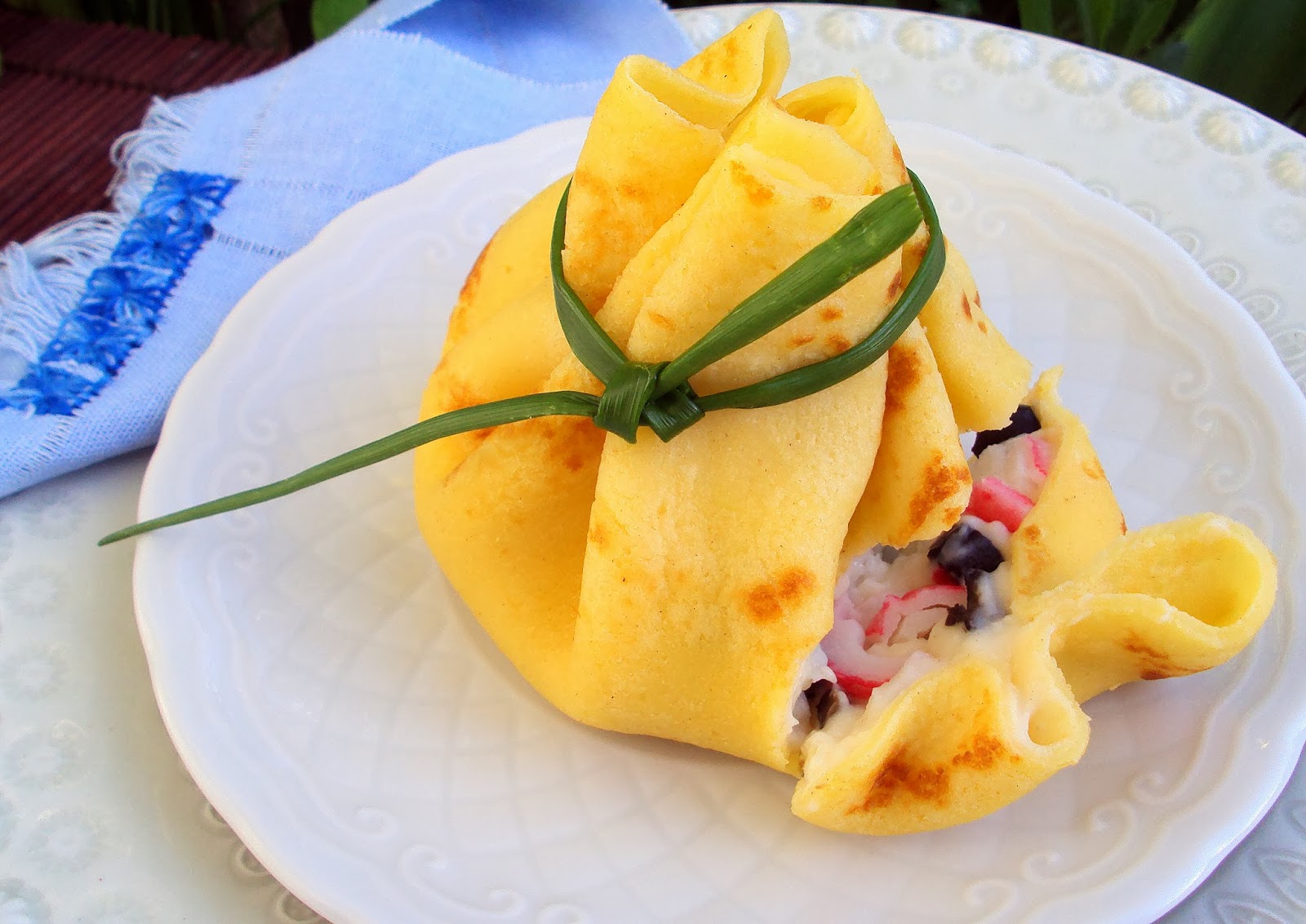 Nárwen's Cuisine - Sabores do Mundo : Trouxas com Recheio Marinho