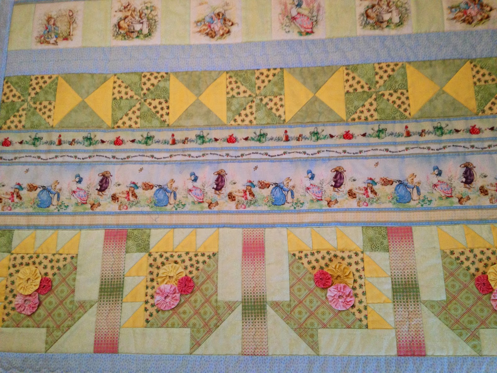 Piecemakers: Beatrix Potter Baby Quilt