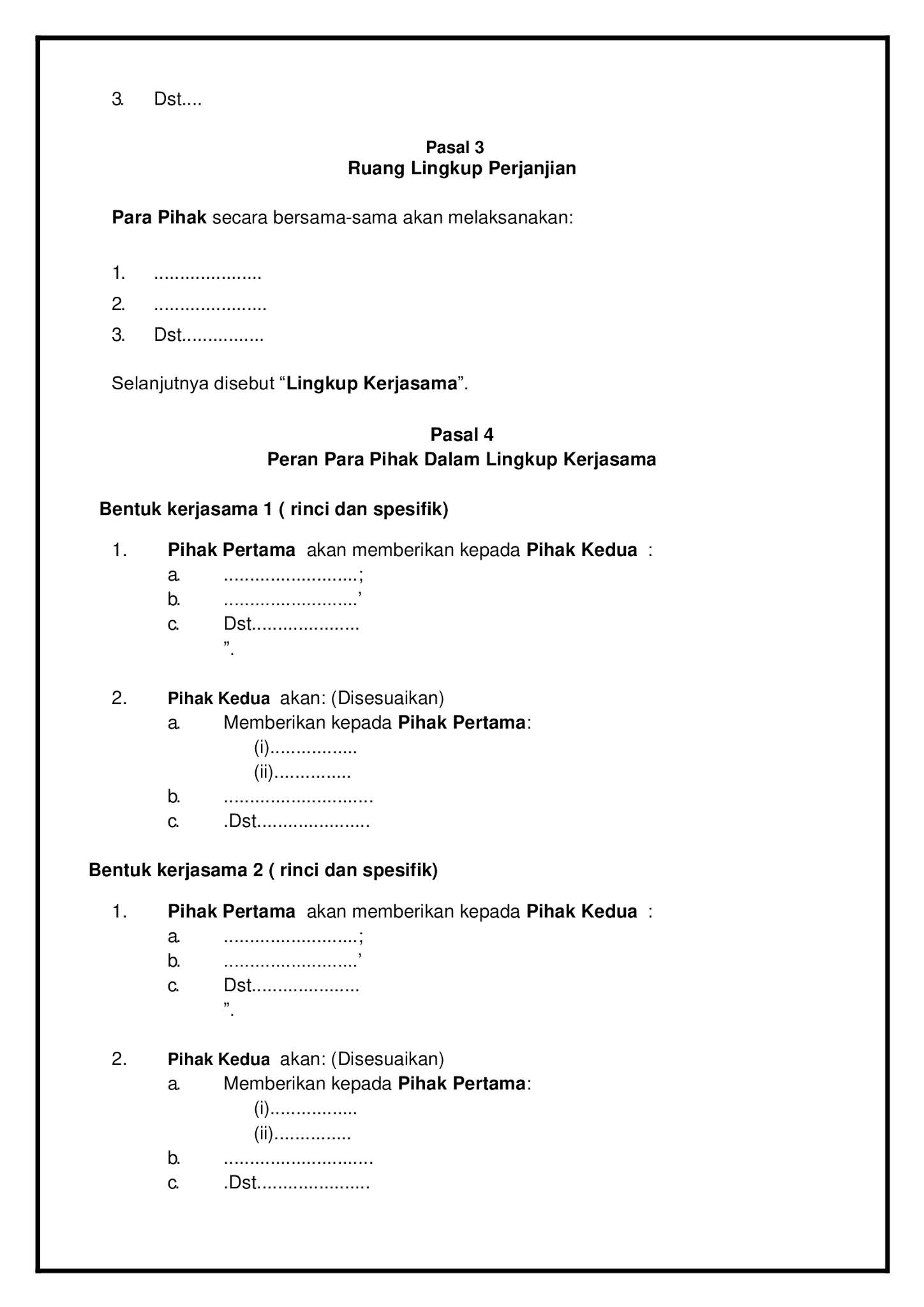 Peranan MoU dan MoA Kerja Sama Kampus, Beserta Contoh Dokumen - Teks Info