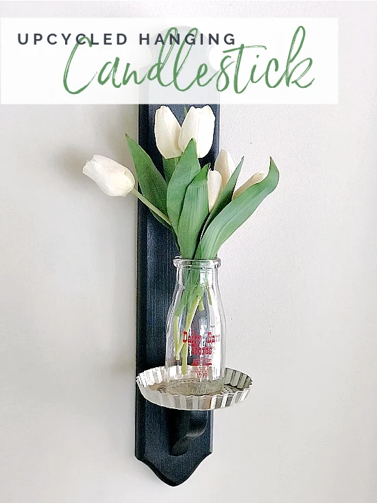 How to Upcycle a Wooden Candlestick