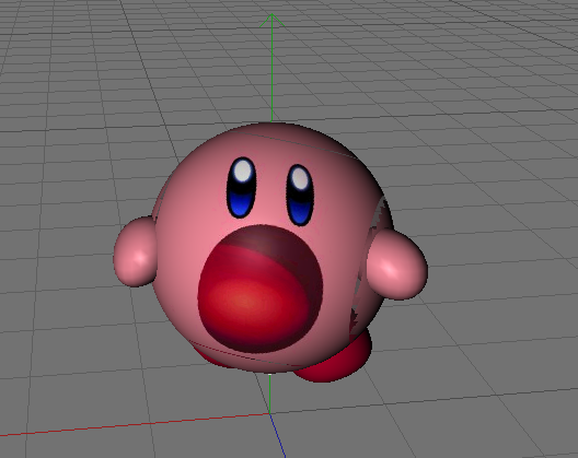 Cinema 4d blog : Kirby character