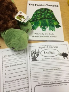1st Grade Hip Hip Hooray!: The Foolish Tortoise...Eric Carle