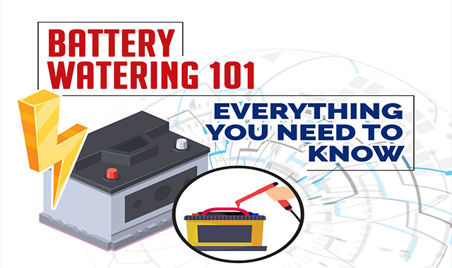 Battery Watering 101: Everything You Need to Know #infographic ...