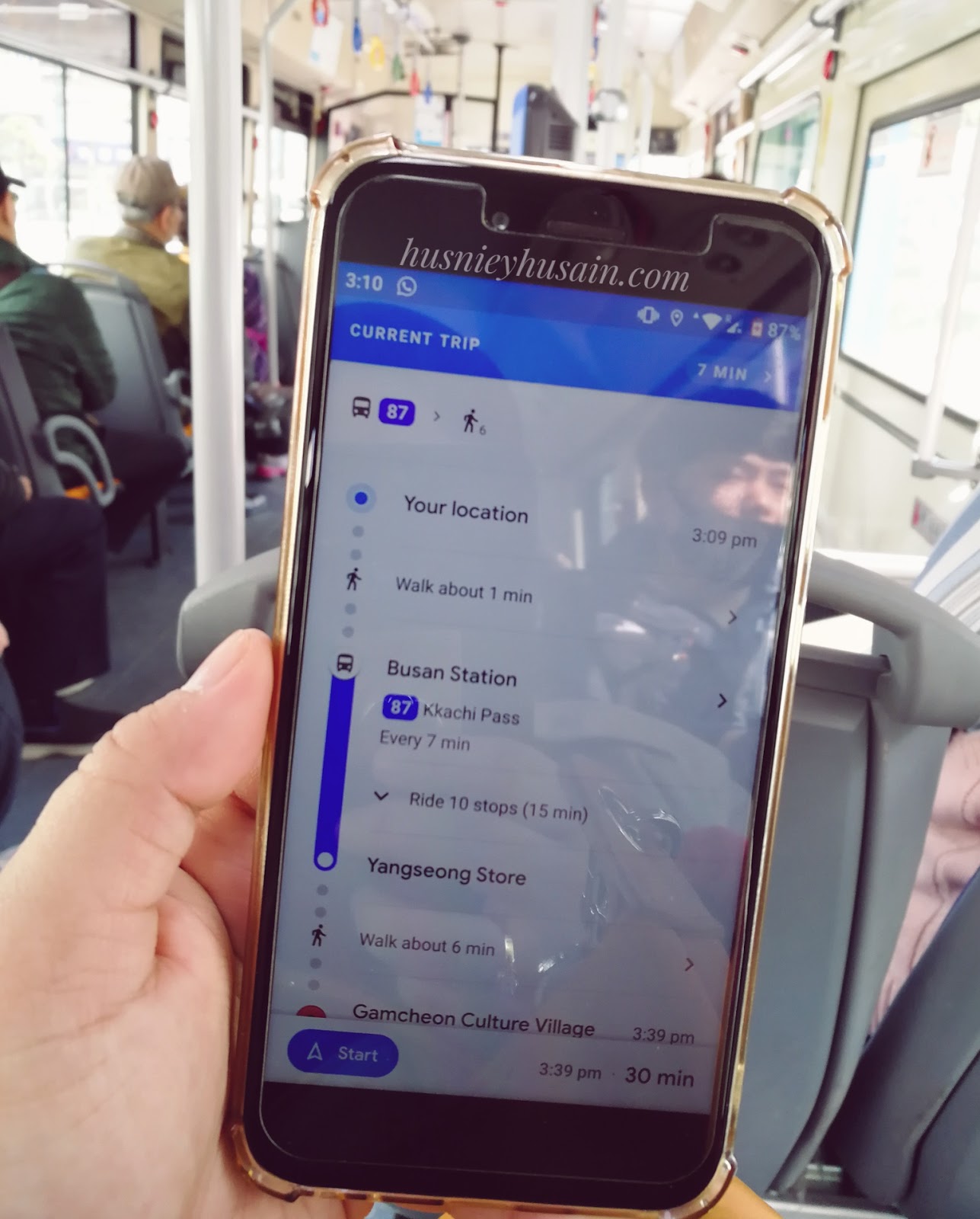 Cara Menaiki Bas di Bandar Seoul / Busan, South Korea - Husniey Husain