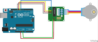 How to control Stepper motor (28BYJ-48) with ULN2003 using arduino
