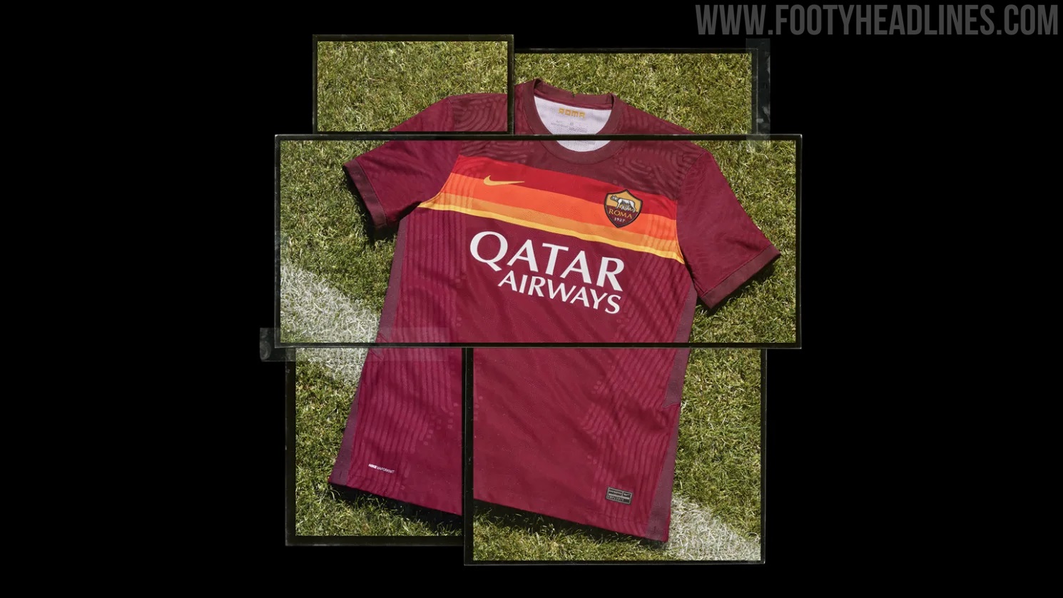 AS Roma 20-21 Home Kit Released - Footy Headlines