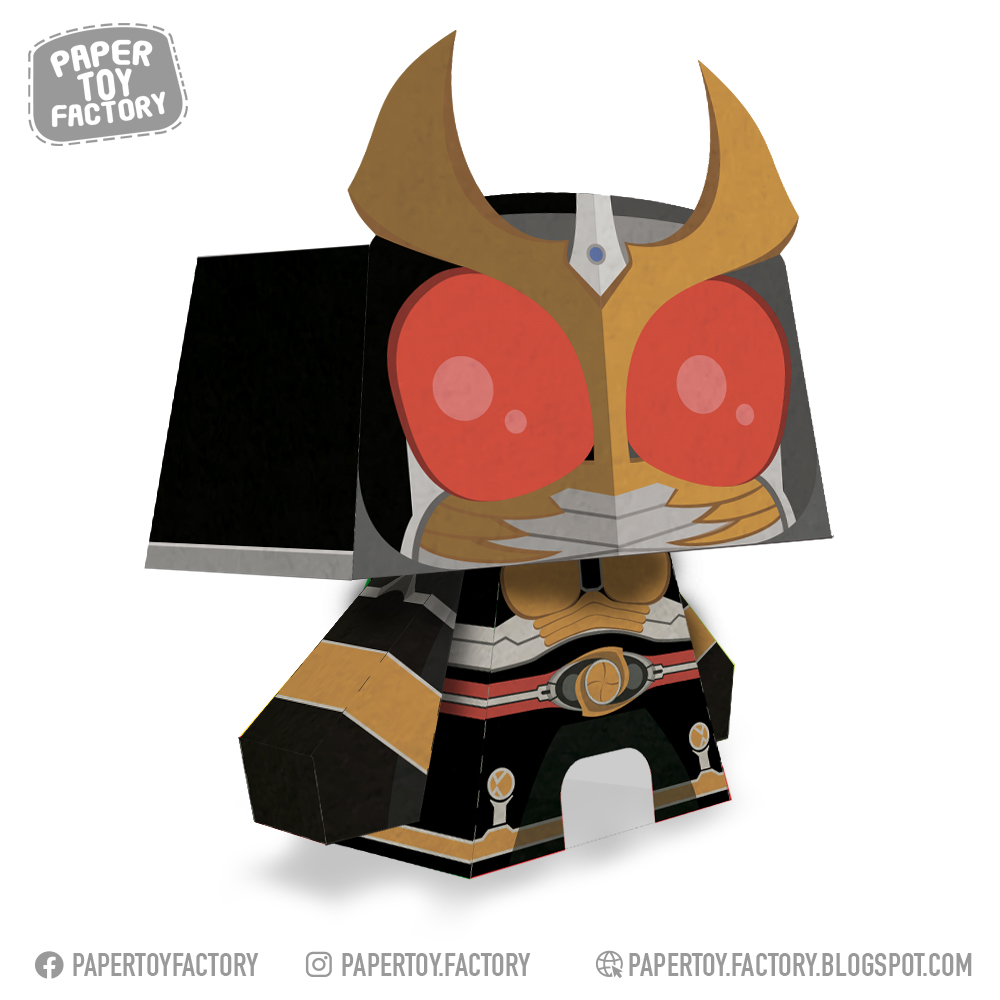 Paper Toy Factory: Kamen Rider Agito Papercraft