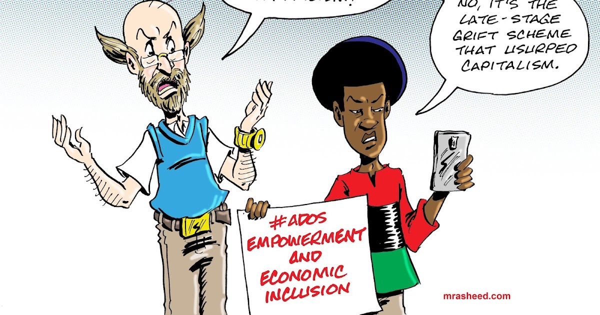The Official Website of Cartoonist M. Rasheed: The White Liberal's ...
