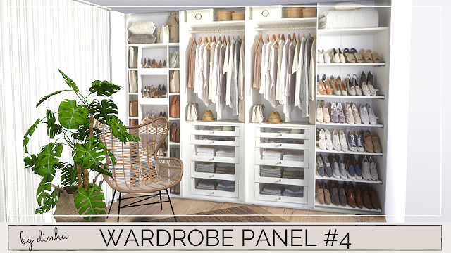 Wardrobe Panel: #4 #5 - Dinha