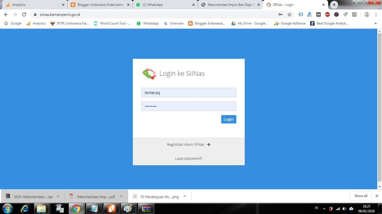 Cara Buat Izin PI-Persetujuan Impor Besi Baja Dan Laporan Surveyor ...